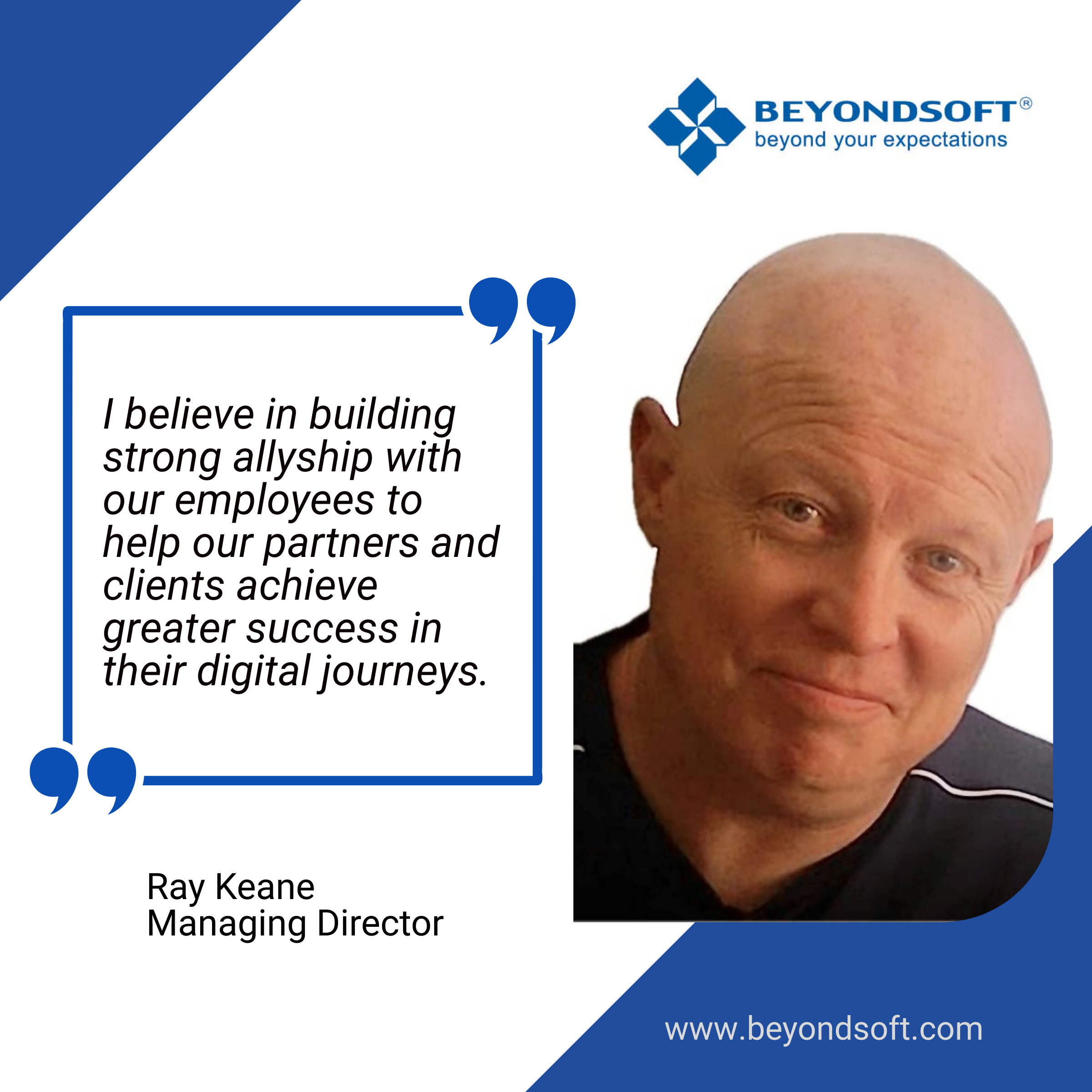 Beyondsoft Consulting Inc., appoints Ray Keane to lead Americas region business growth and ...